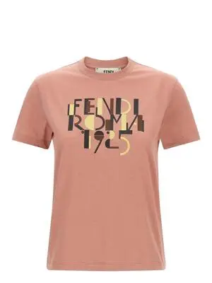 Fendi Roma T-shirt - Multicolor