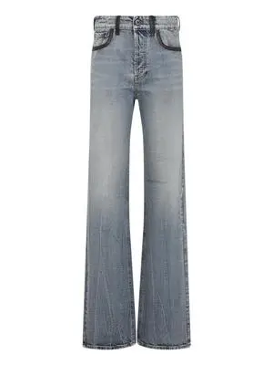 Miu Miu Cotton Jeans - Blue