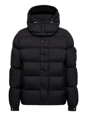 Moncler Maya 70 Short Down Jacket With Hood - Black