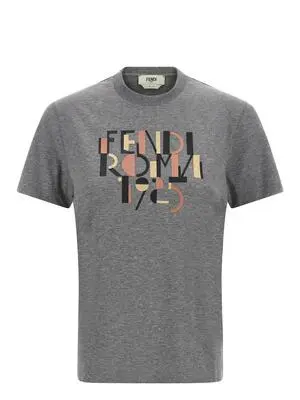 Fendi Roma T-shirt - Multicolor