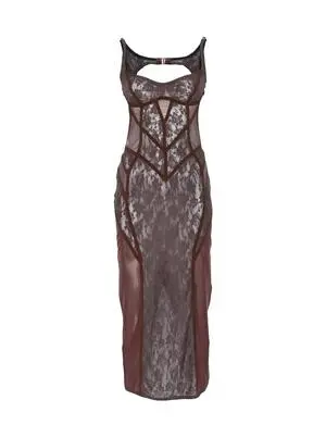 Attico Cocktail & Party Dress - Brown