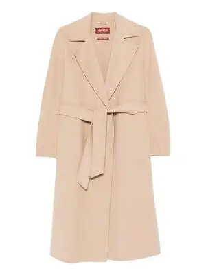 Max Mara Wool Long Coat - Multicolor