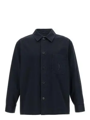 Saint Laurent Cassandre' Overshirt - Blue