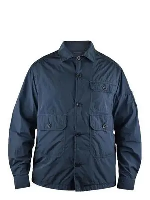 C.P. COMPANY Lens Detailed Over-shirt Jacket - Blue