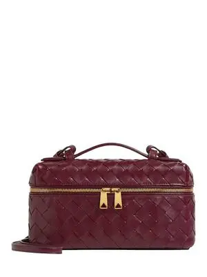 Bottega Veneta Intrecciato Leather Beauty Case - Multicolor