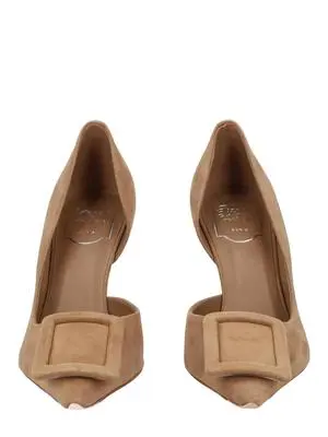 ROGER VIVIER Viv Ville D'orsay Pumps - Brown