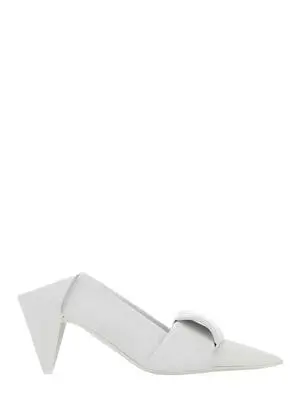 Loewe LOEWE Leather Origami Mules White