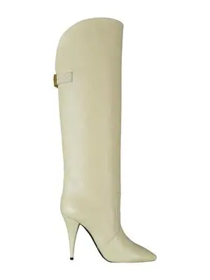 Saint Laurent Harper Boots - Cream