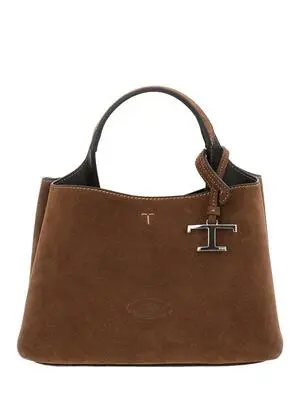 TOD'S Apa Sacca Micro Suede Bag - Multicolor