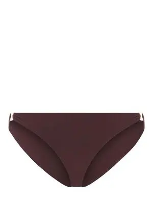 Celine Triomphe Swimsuit Bottom In Matte Jersey - Multicolor