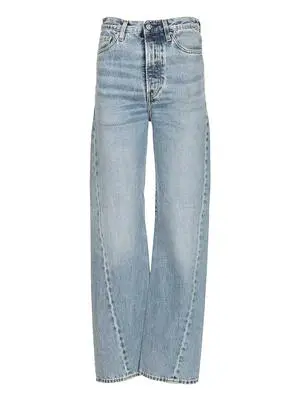 TOTEME Twist Seam Denim Jeans - Blue