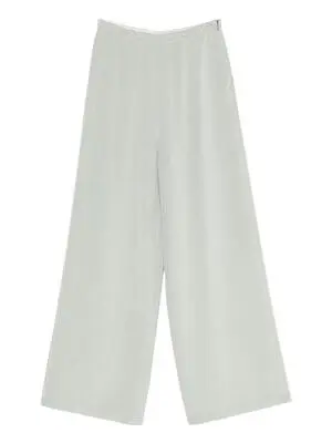 Max Mara Trousers Palazzo Pants - Green