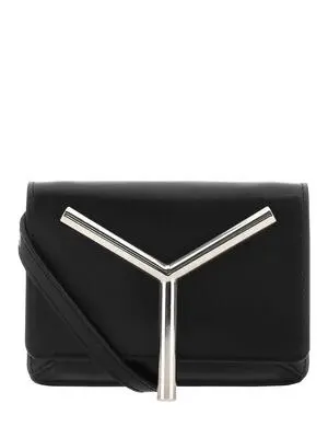 Y/project Y PROJECT Leather Mini Cross Body Bag Black