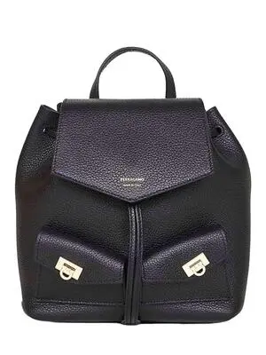 FERRAGAMO Harley Leather Backpack - Multicolor