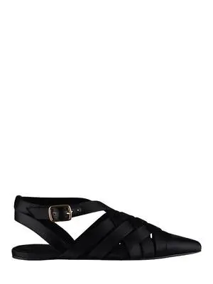 Loro Piana Silene Ballerinas - Black