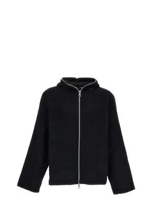 Our Legacy Full Zip Wool Hood Multicolor