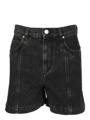 Isabel Marant Étoile Denim Shorts - Black