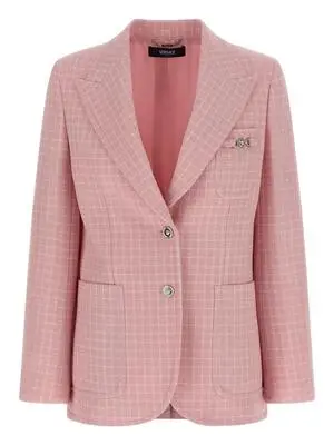 Versace Blazer Check - Pink
