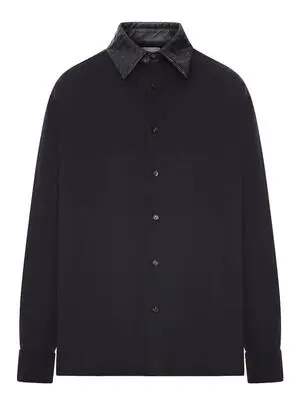 Bottega Veneta Wool Shirt - Black