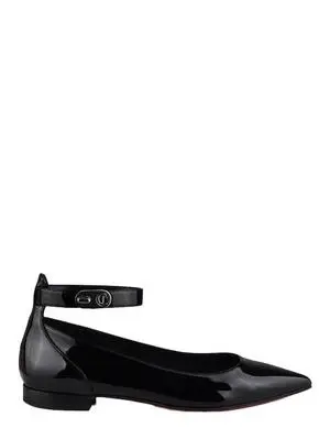 CHRISTIAN LOUBOUTIN CHRISTIAN LOUBOUTIN Patent Leather Lock Ballerinas