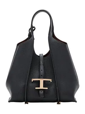 TOD'S T Timeless Leather Shopping Bag - Multicolor