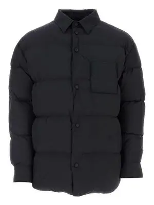 Off-White Polyester Down Jacket - Black