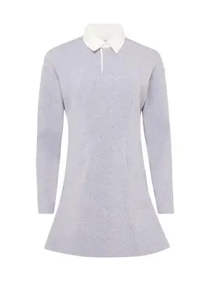 JW Anderson Long Sleeve Polo Dress - Multicolor