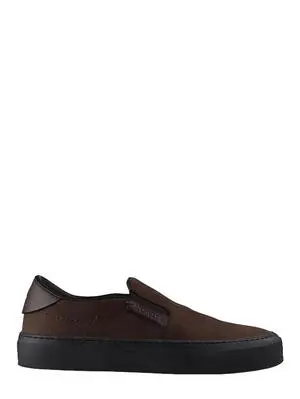 Moncler Monclub Slip-on Sneakers - Brown