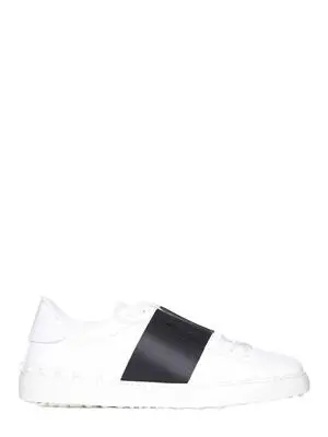 Valentino Garavani VALENTINO GARAVANI Calfskin Open Sneakers Multicolor
