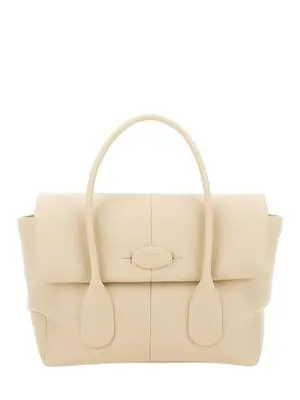 TOD'S Small Tote Bag - White