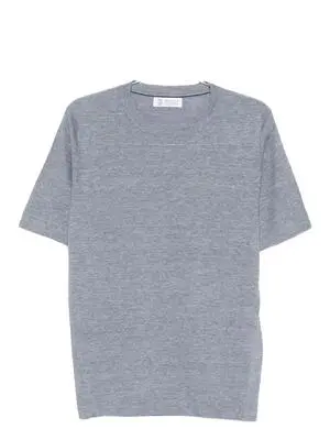 Brunello Cucinelli Linen Blend Sweater - Multicolor