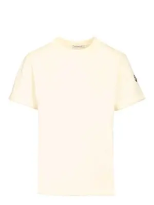 Moncler MONCLER Cotton T-Shirt White
