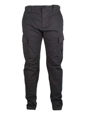C.P. COMPANY Cotton Cargo Trousers - Gray