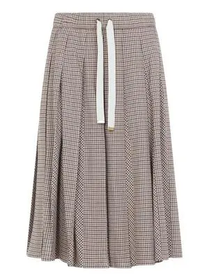 Moncler Pleated Skirt - Multicolor