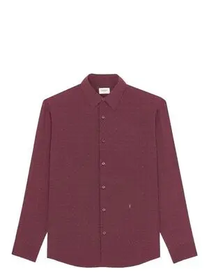 SAINT LAURENT Saint Laurent Red Shirts Men