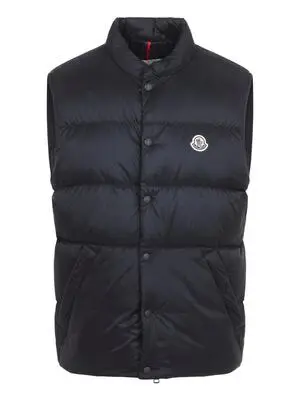 Moncler Tuquerouye Down Vest - Black