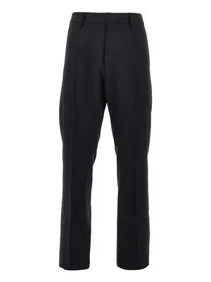 Dsquared2 Stretch Wool Tailored Pants - Black