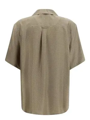 SAINT LAURENT Saint Laurent Green Shirts Men