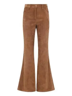 Moncler MONCLER Corduroy Trousers Brown