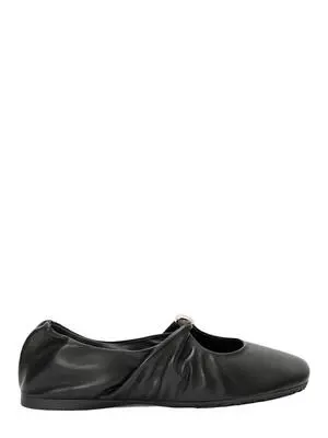 Loewe Lambskin Nappa Ballerinas - Black