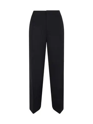 Bottega Veneta Curved Shape Pant - Black