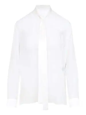 Dolce & Gabbana Silk Shirt - White