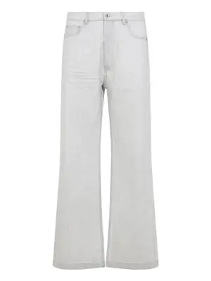 Rick Owens RICK OWENS Denim Bootcut Jeans Cream