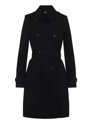 Burberry Chelsea Heritage Trench Coat - Black
