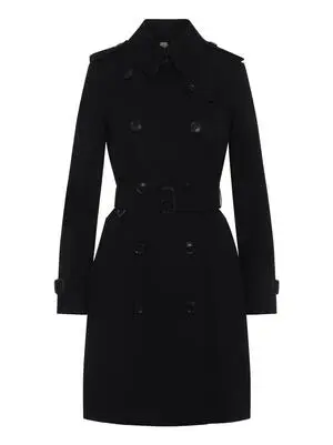 Burberry Chelsea Heritage Trench Coat - Black