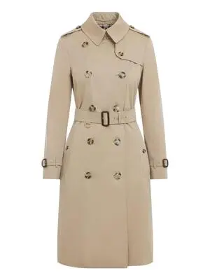 Burberry Chelsea Heritage Long Trench Coat - Multicolor