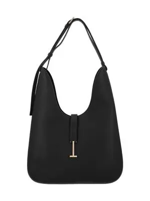 TOM FORD Leather Shoulder Bag - Black