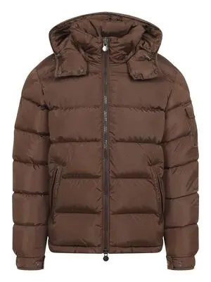 Moncler Maya Padded Jacket - Brown