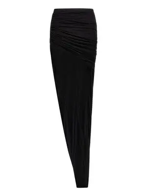 Rick Owens Soft Edfu Skirt - Black
