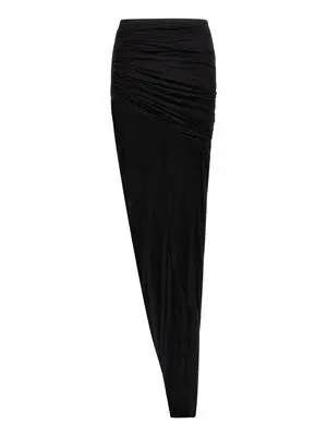 Rick Owens Soft Edfu Skirt - Black